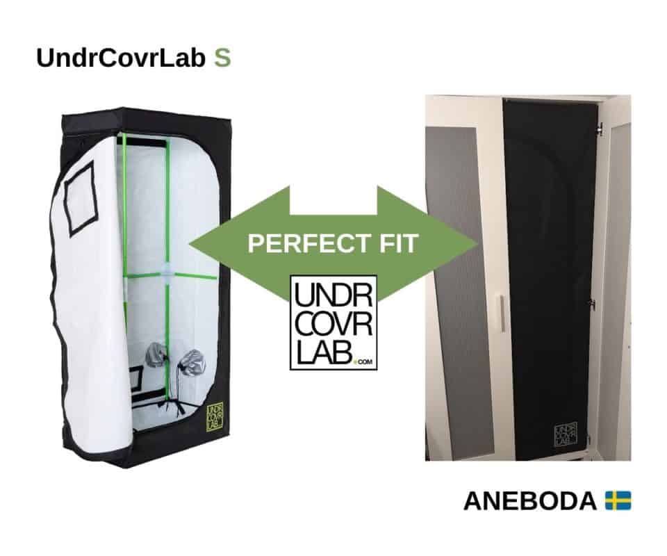 Stealth Grow Tents optimized for Swedish Wardrobes & Closet Grow ...